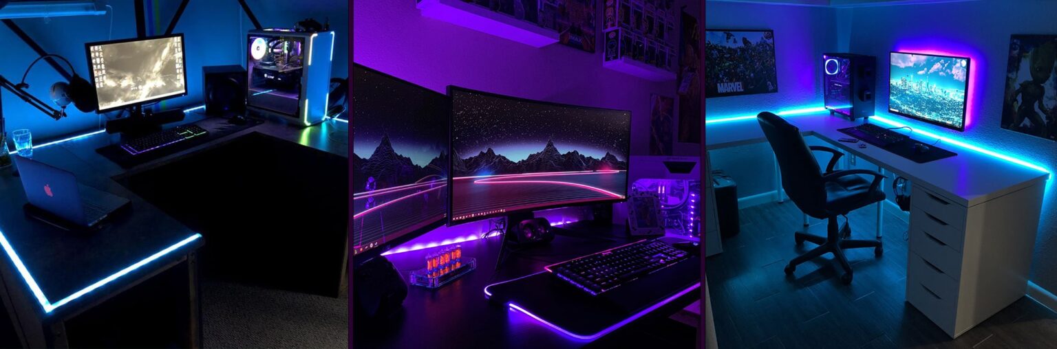 40 Idées de Déco Setup Gamer: Créez Votre Espace de Jeu Parfait